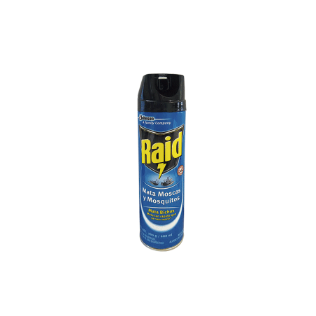 INSECTICIDA RAID MATA BICHOS AEROSOL 400ML